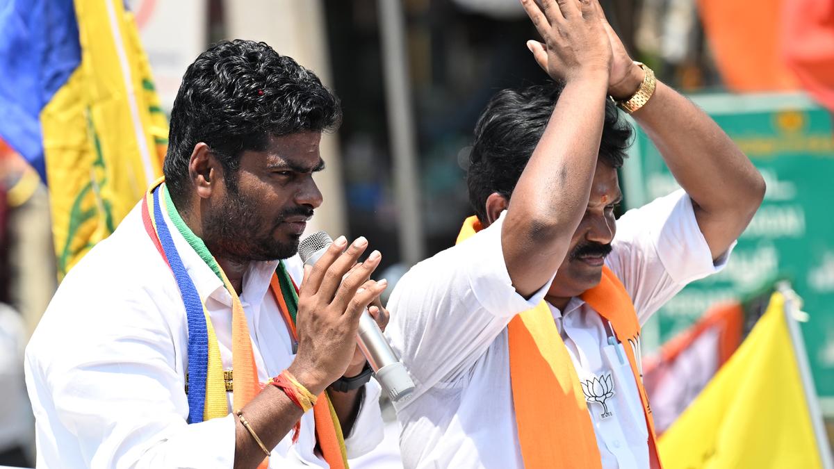 People of Tamil Nadu want to sync with the Central government this election, says Annamalai ...